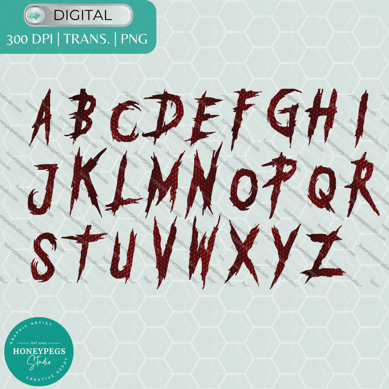 Scratch Spidey Alphabet Bundle – Honeypegs Studio